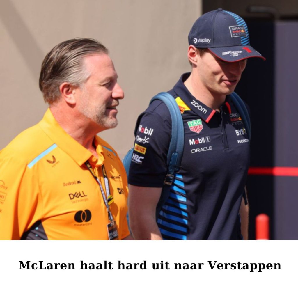 McLaren haalt hard uit naar Verstappen - EN-News