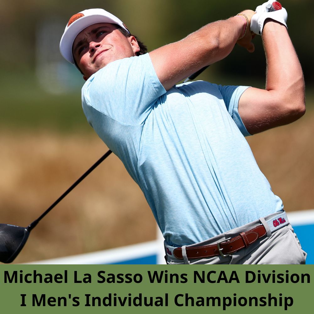 Michael La Sasso Wins NCAA Division I Men's Individual Championship ...