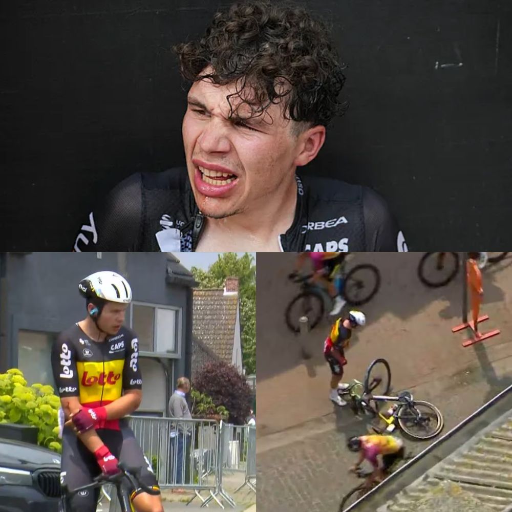 De Lie komt zelf met update over blessure na valpartij en opgave - EN News