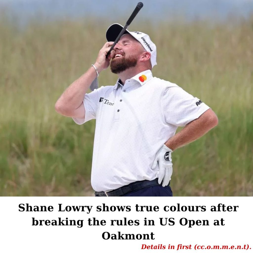 Shane Lowry shows true colours after breaking the rules in US Open at ...