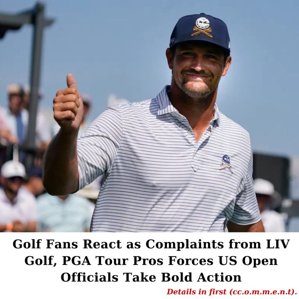 Golf Fans React as Complaints from LIV Golf, PGA Tour Pros Forces US Open Officials Take Bold ...