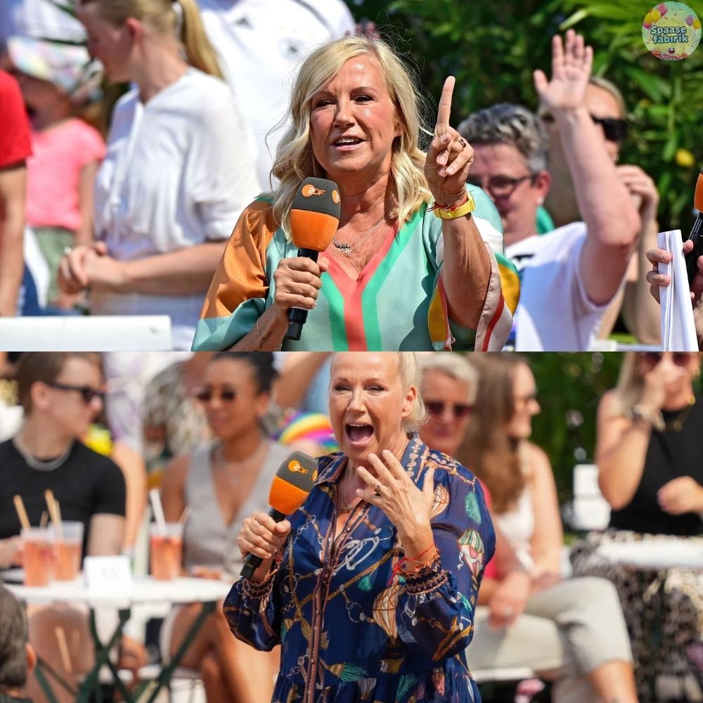 Technik-Patzer: Andrea Kiewel entschuldigt sich für ihr „ZDF ...