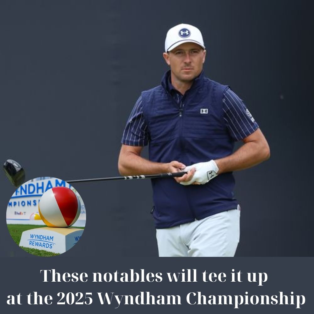 These notables will tee it up at the 2025 Wyndham Championship - News