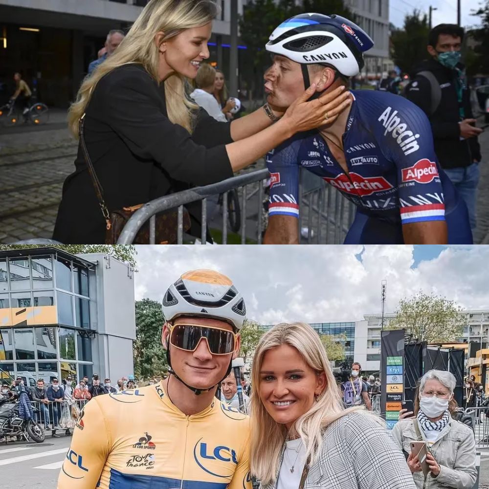 Roxanne Bertels, de vriendin van Mathieu van der Poel, krijgt een ...