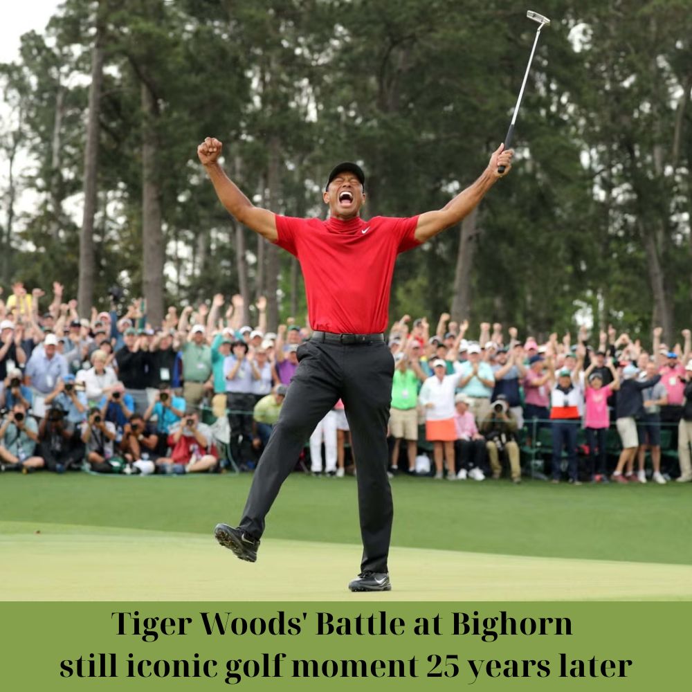 Tiger Woods' Battle at Bighorn still iconic golf moment 25 years later ...