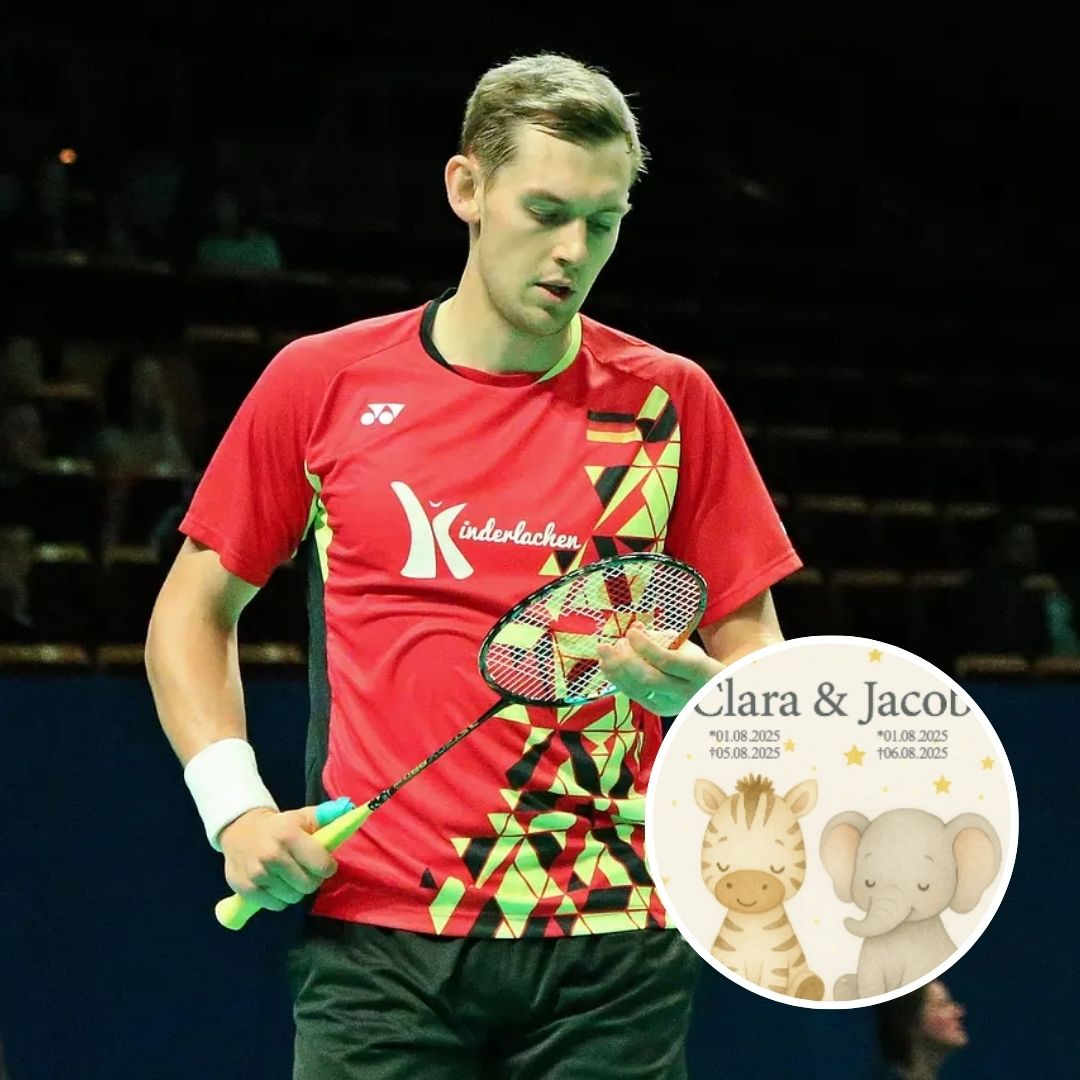 Wenige Tage nach Geburt: Badminton-Star Marvin Seidel trauert um seine ...