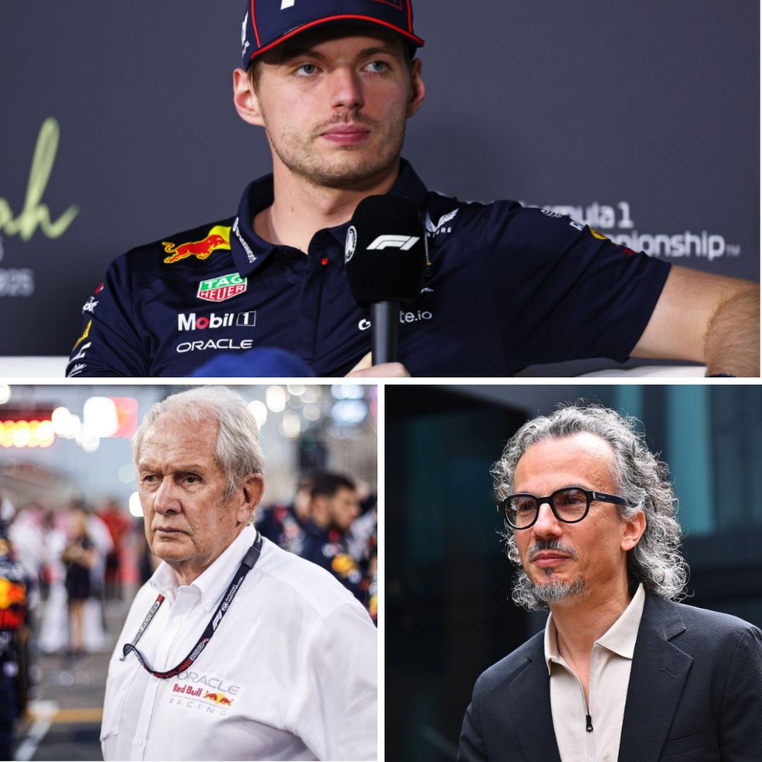 F1: Max Verstappen signals uncertainty over his Red Bull future if Helmut Marko departs ...